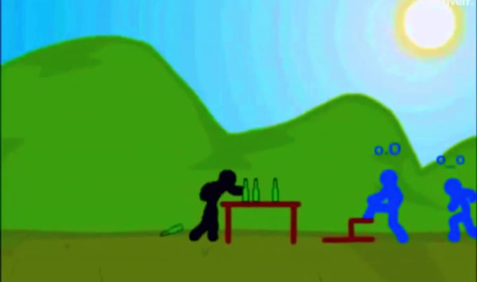 Animate your stickman into storyboard motivational video youtube social ...