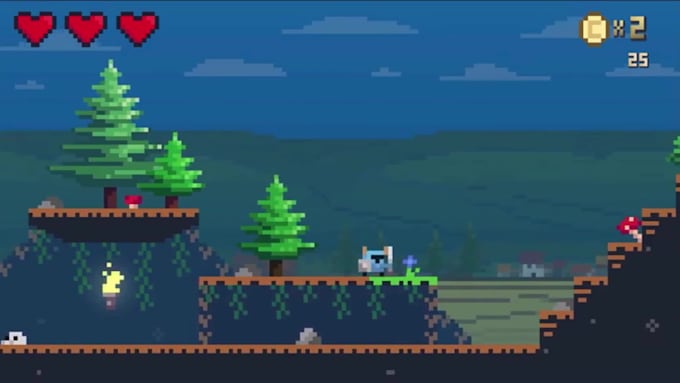 Do 8 bit, 16 bit art character, rpg spritesheet, retro style animation ...