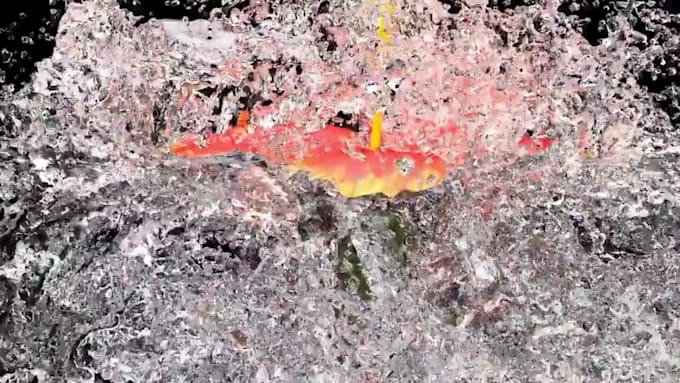 Do fluid water simulation for 3d animation of fluid dynamic by Adriana ...