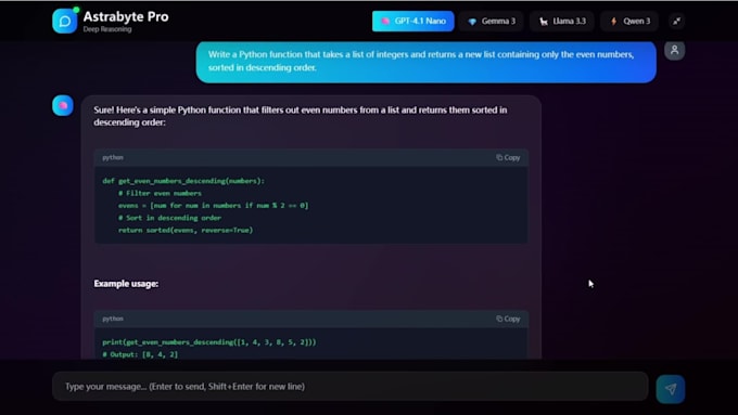 Create a gen z optimized gpt chatbot with langchain and custom ux by Bleeli | Fiverr