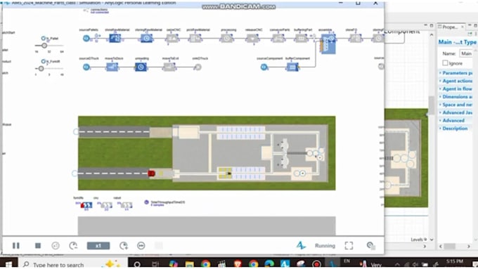 Do anylogic, flexsim, arena simulations and ai project by netlogo, simpy, gazebo by Saira ...