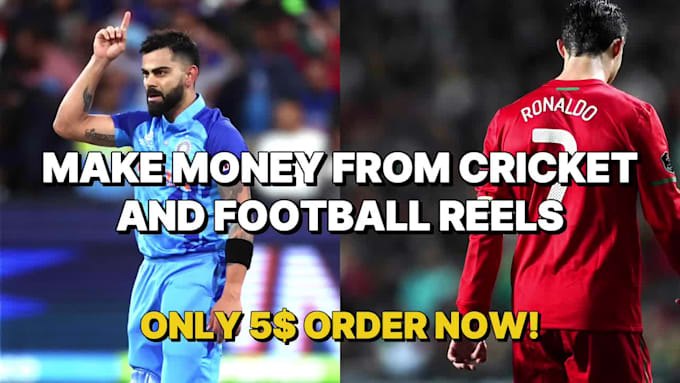 Edit your cricket and football videos by Redfox110 | Fiverr