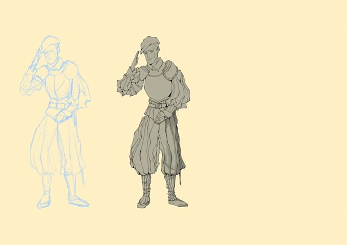 Do a character design by El_eustass | Fiverr