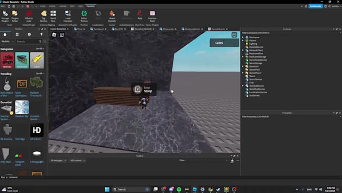 Create guis or codes on roblox studio by Bloxy6 | Fiverr