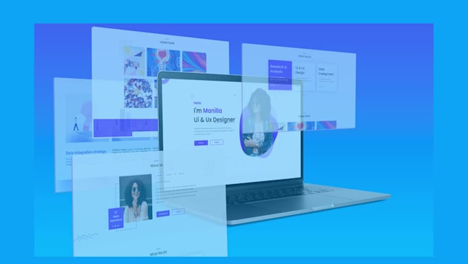 Design modern web ui ux and website template in xd and figma by ...