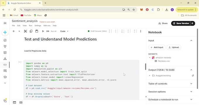 Do machine learning using python by Kainatabrahim | Fiverr Do machine learning using python by Kainatabrahim | Fiverr