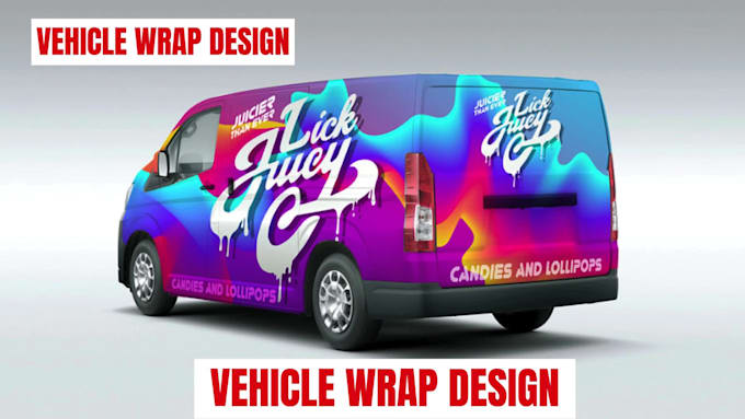 Make branding vehicle wrap, car wrap, van wrap, truck wrap design by ...
