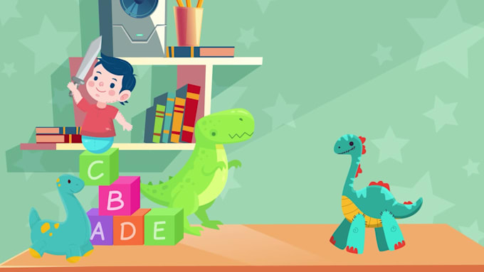 Make beautiful 2d animation for children by Alina_daniela | Fiverr