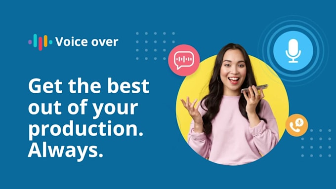 Create amazing text to speech ai voiceover with real human voice by Siwana | Fiverr