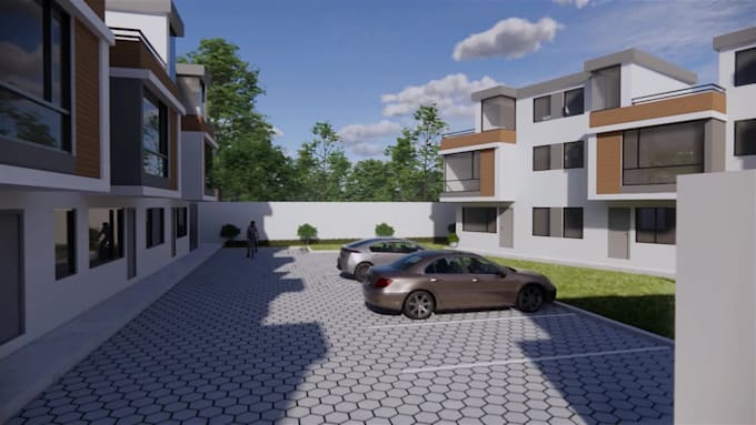 Do architectural design, 3d modelling and rendering by P_arias | Fiverr