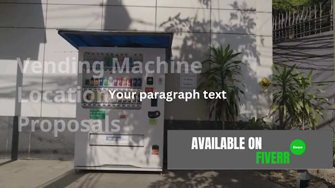 Write a persuasive vending machine location proposal in 24 hours by ...