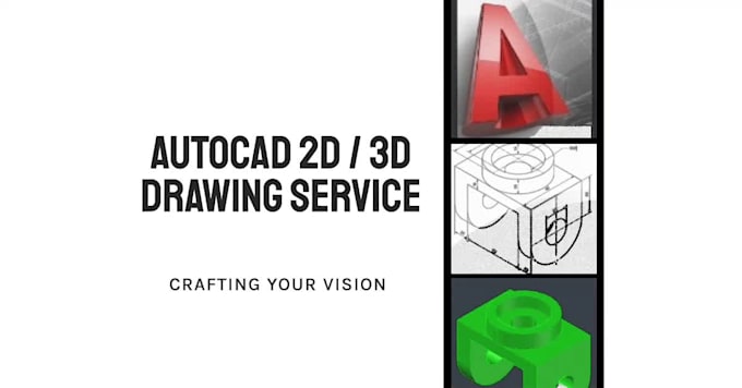 Provide technical drawing 2d,3d conversion, blueprint design, and ...