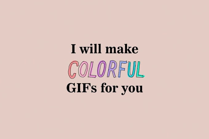 Illustrate and animate cute gifs for you by Annieguerra | Fiverr