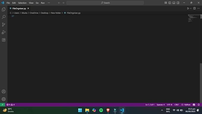 Create a python script to automate your tasks by Xmustfii | Fiverr