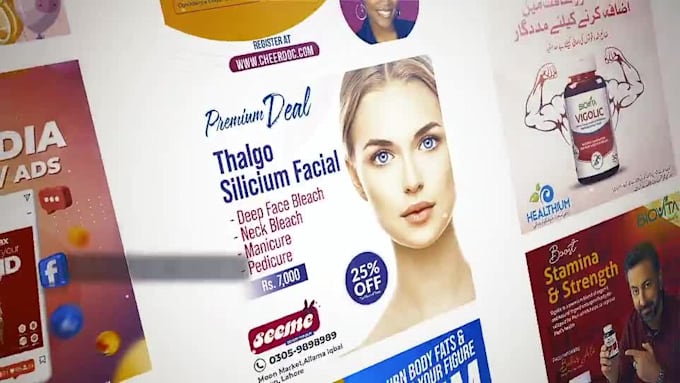 Make professional animated social media post designs for engaging ...