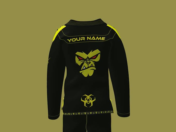 Do realistic bjj gi design in clo3d by Xelenttraders | Fiverr