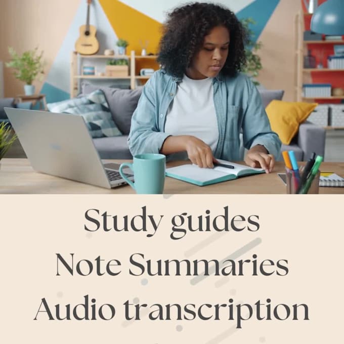 Create study guides and organize your notes by Emyu65 | Fiverr