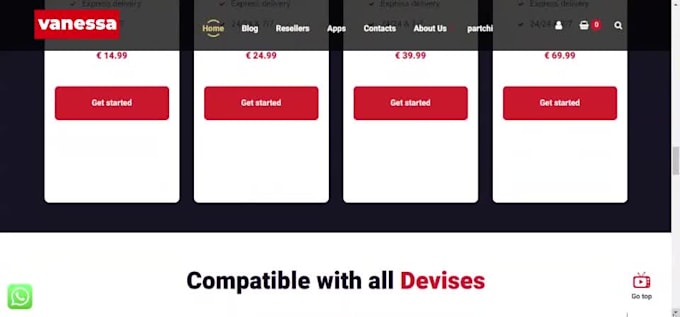 Design a professional website for your iptv reseller store by Nuckes | Fiverr