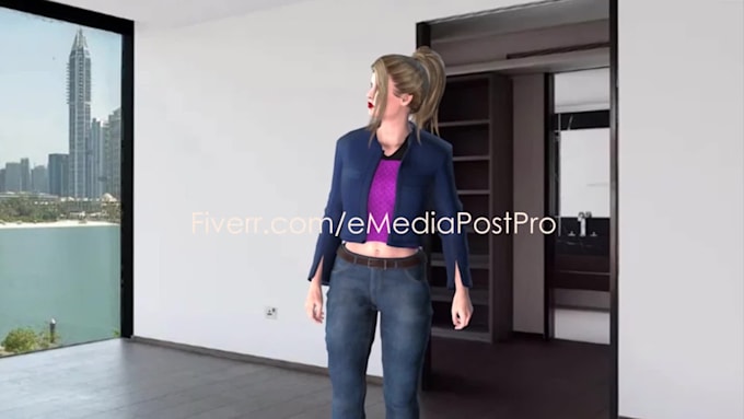 Create 3d characters, rigging and animation, videos for your project by Emediapostpro | Fiverr