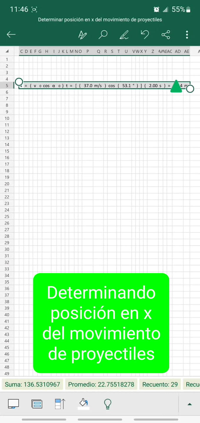 Write Mathematical Formulas Using Android Excel By Excelparamvil Fiverr 6525