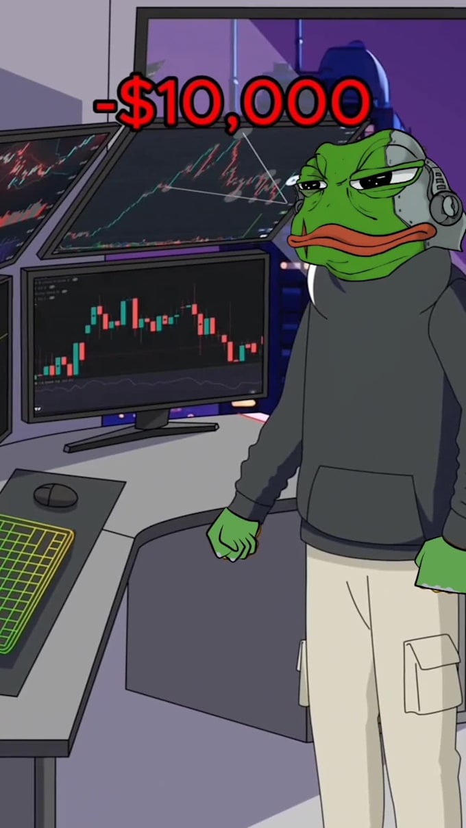 Sketch solana meme mascot, memecoin art, funny meme animation, mascot ...