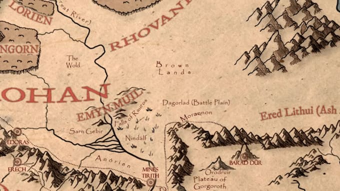 Draw a cool dark fantasy map for you by Enomee | Fiverr