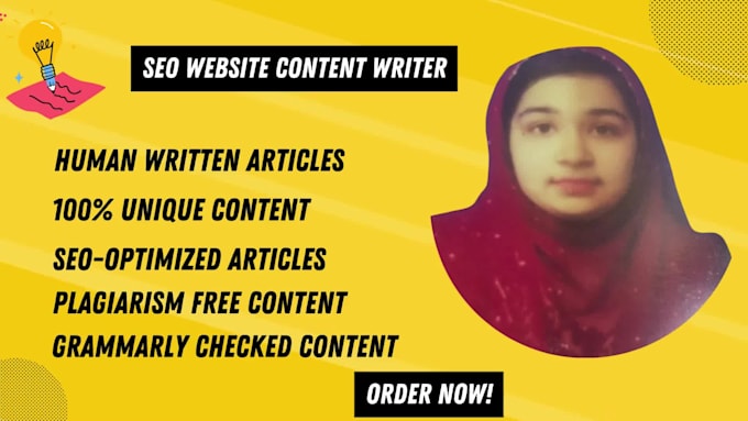Do seo content writing and compelling website copy writing by Javeriapk522 | Fiverr