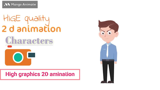 Do 2d animation character i make 2d characters and 2d video by ...