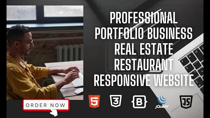 Design professional portfolio business real estate restaurant ...
