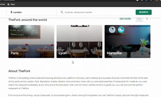 Design restaurant website restaurant landing page restaurant app by ...