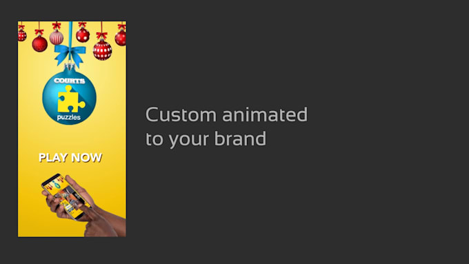 Custom animate html5 banner by Victorbill | Fiverr