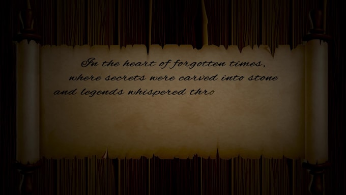Create cinematic text animation kinetic typography or book trailer ...