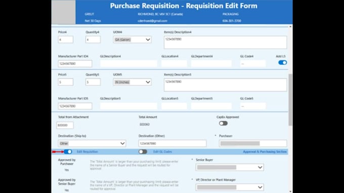 Create a sharepoint based purchase requisitioning system by ...