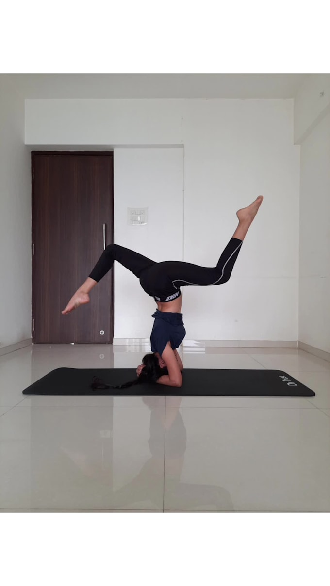 Model a yoga pose for you in any outfit by Varshaa90 | Fiverr