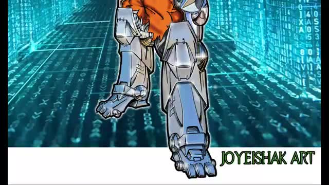 Dragon ball cyber art by Joyeishak | Fiverr