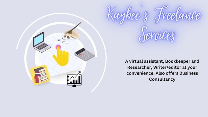 Virtually assist do editing data capture admin and bookkeeping services by Kwakhonaboco | Fiverr