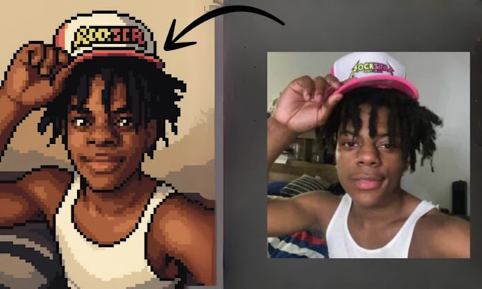 Turn your photo into retro pixel art style by Jake_ryan542 | Fiverr