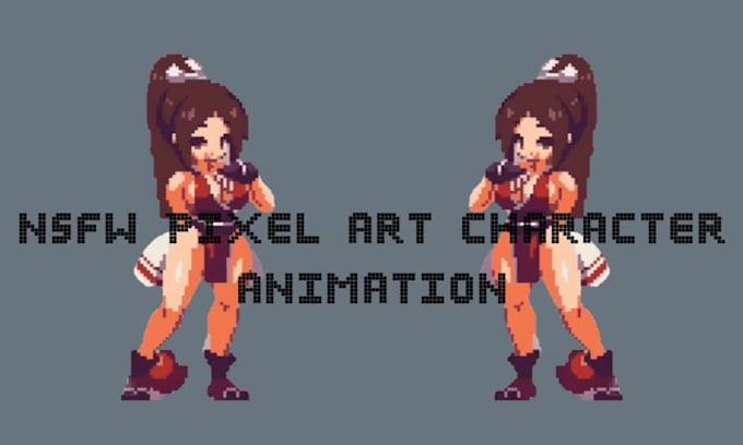 Make nsfw pixel art character animation sprite sheet rpg maker for video games by Tommypic | Fiverr