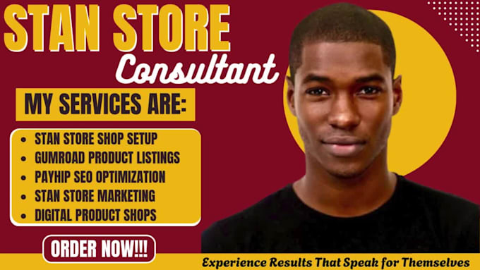 Design and setup high converting stan store, payhip, gumroad, and stan ...