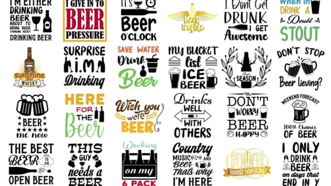 50k svg cutting file design bundle for etsy by Agatayamani | Fiverr