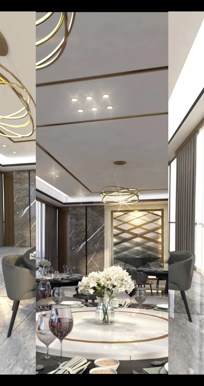 Do 3d inetrior design by Mjystudio | Fiverr