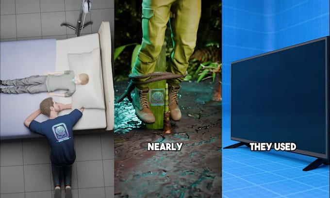 Do viral ready 3d animation in zack d films style by Abrar_ahmad22 | Fiverr