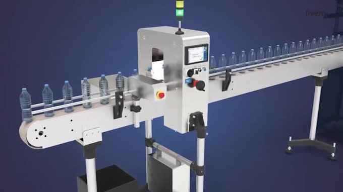 Create 3d industrial manufacturing animation ,3d industrial animation ...