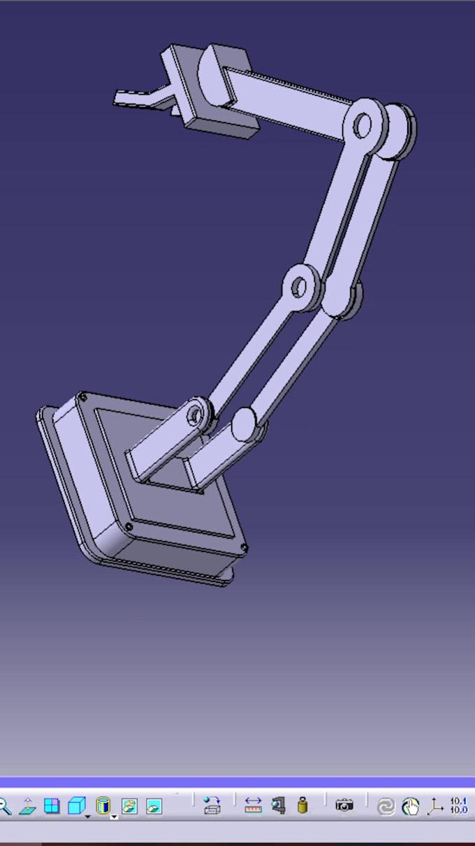 Create professional 3d mechanical part design in catia v5 by Puneeth ...