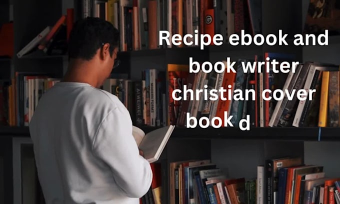 Be your recipe ebook and book writer christian cover book design expert ...