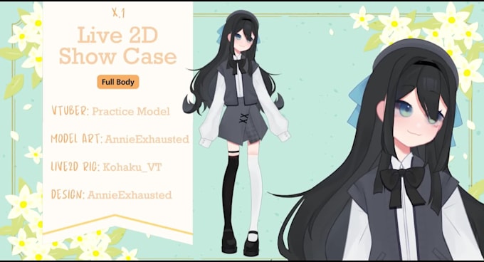 Rig an amazing vtuber model for vtubing and streaming by Kohakuvt | Fiverr