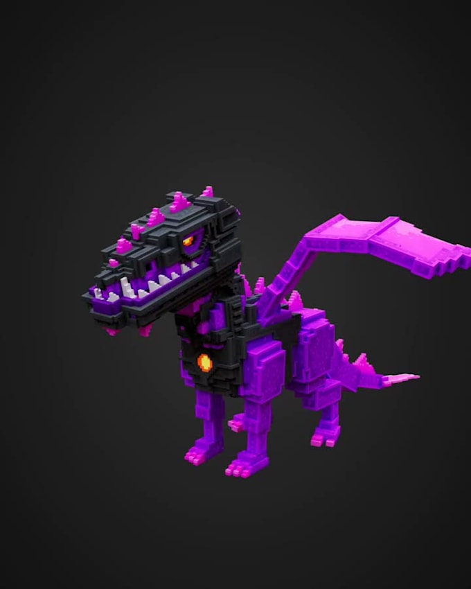 Create custom minecraft blockbench 3d model, animation and textures by ...