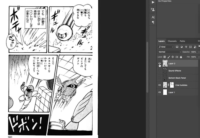 Clean your manga and comic book pages by Cedwardsedits | Fiverr