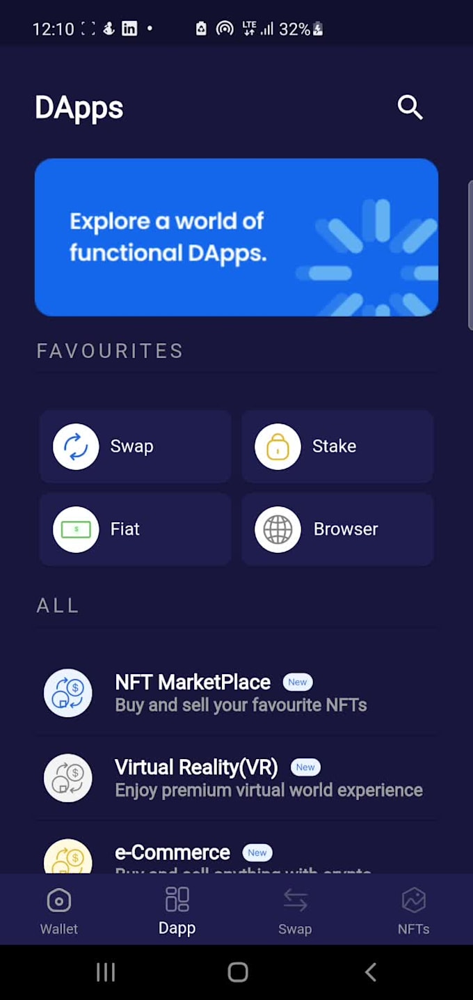 Develop crypto currency wallet android app by Davyking121 | Fiverr