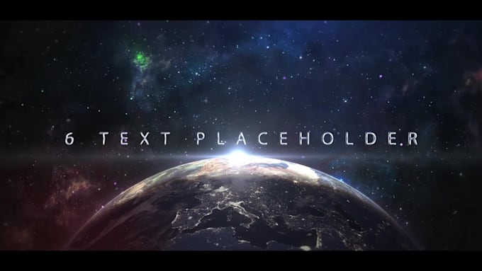 Do cinematic planet earth space youtube trailer intro by Myvfxpro | Fiverr
